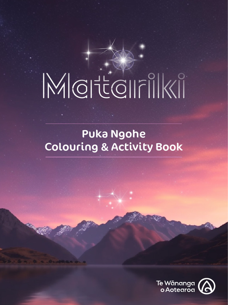 Matariki2023 Colouring Book | PDF | Indigenous Peoples Of Polynesia | Māori