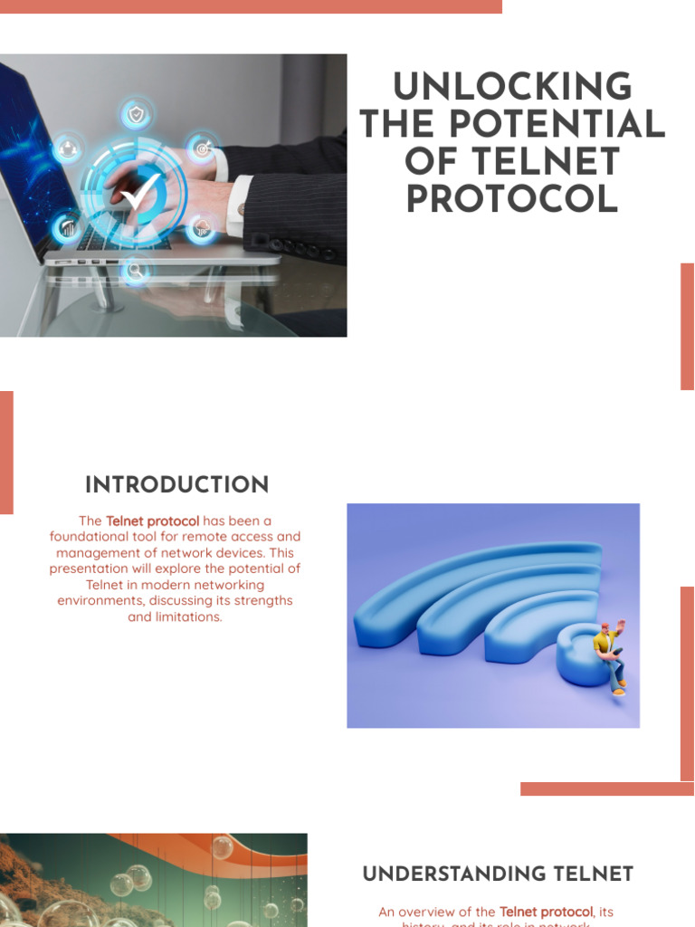 Slidesgo Unlocking The Potential of Telnet Protocol 20240423215330Z3S3 | PDF | Internet Of ...