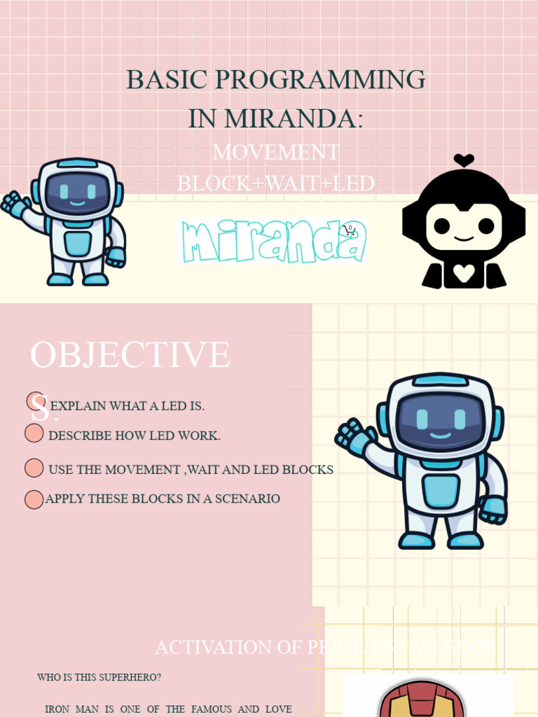 Programming LEDs in Miranda for mBot | PDF | Light Emitting Diode | Color