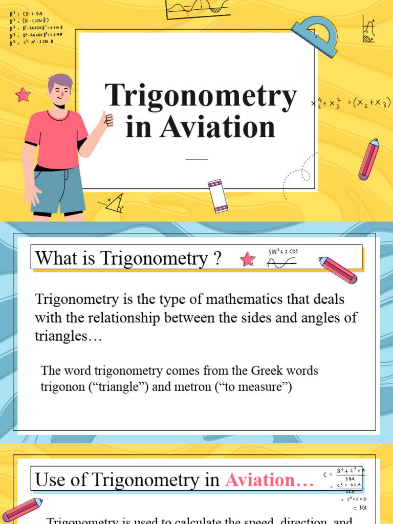 Trigonometry in Aviation | PDF