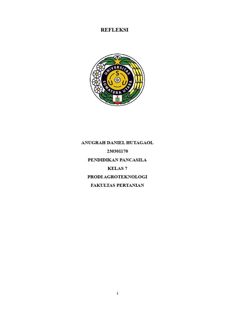 Refleksi Pancasila Nug | PDF