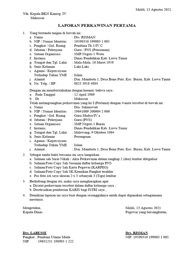 Data PNS Pak Risman | PDF