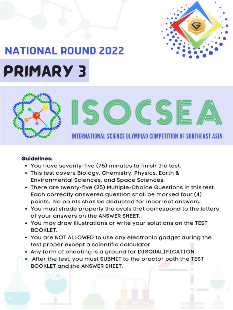 Primary 3 Sample Test Grade 3 Pdf Earth Water