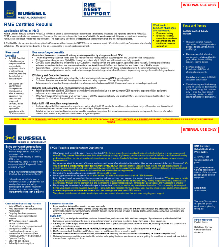 Certified Rebuild V2 | PDF