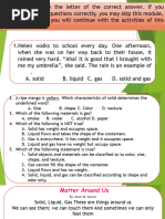 Force and Motion Study Guide GRADE 5 | PDF | Force | Acceleration