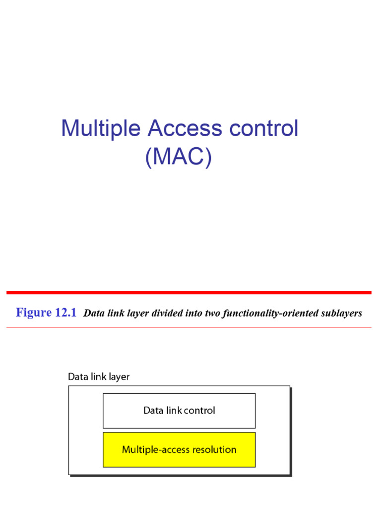 Mac Protocols (Autosaved) | PDF | Channel Access Method | Telecommunications