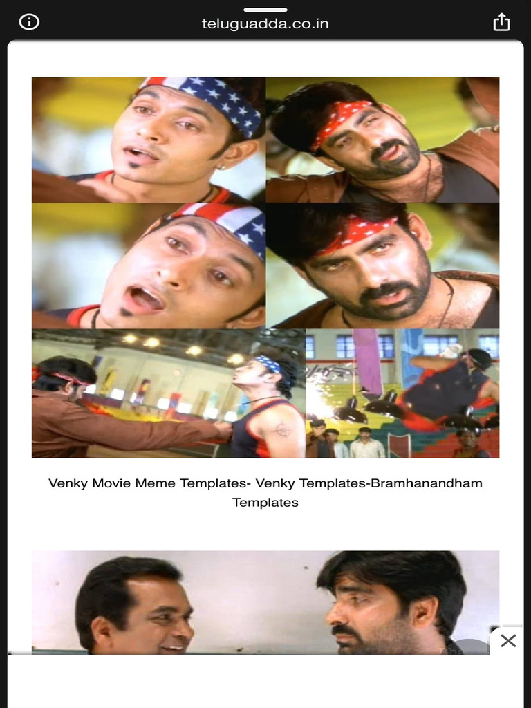 Venky Movie Meme Templates Download - Venky Meme Templates | PDF