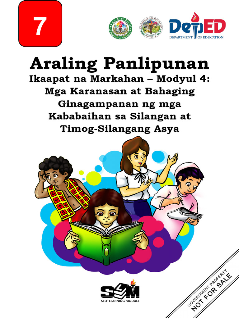 Q4 Araling Panlipunan 7 - Module 4 | PDF