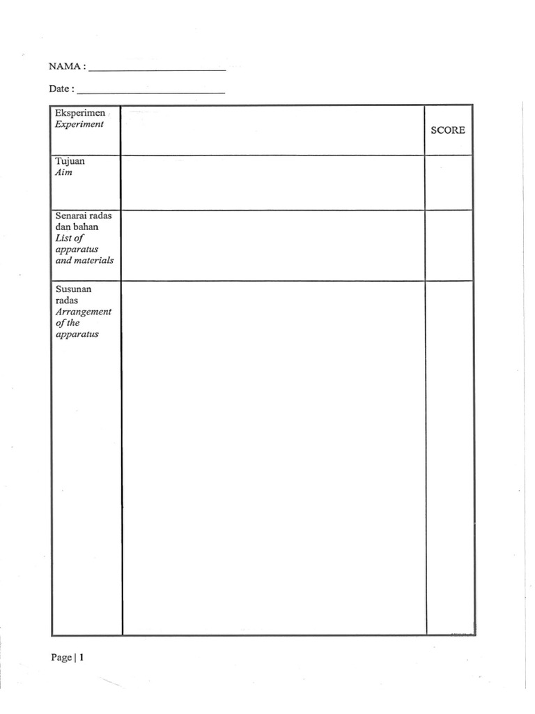 Experiment Report Draft | PDF