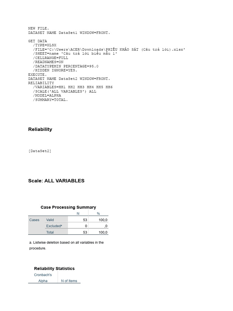 Reliability: Case Processing Summary | PDF | Statistical Analysis | Teaching Mathematics