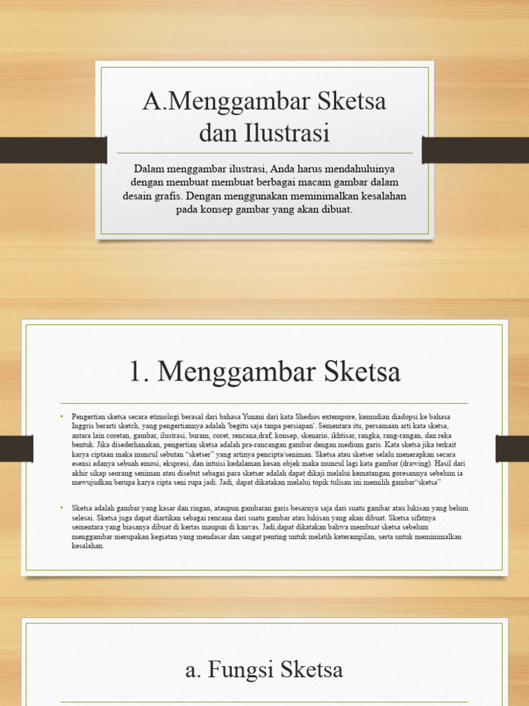 Tentang Sketsa | PDF