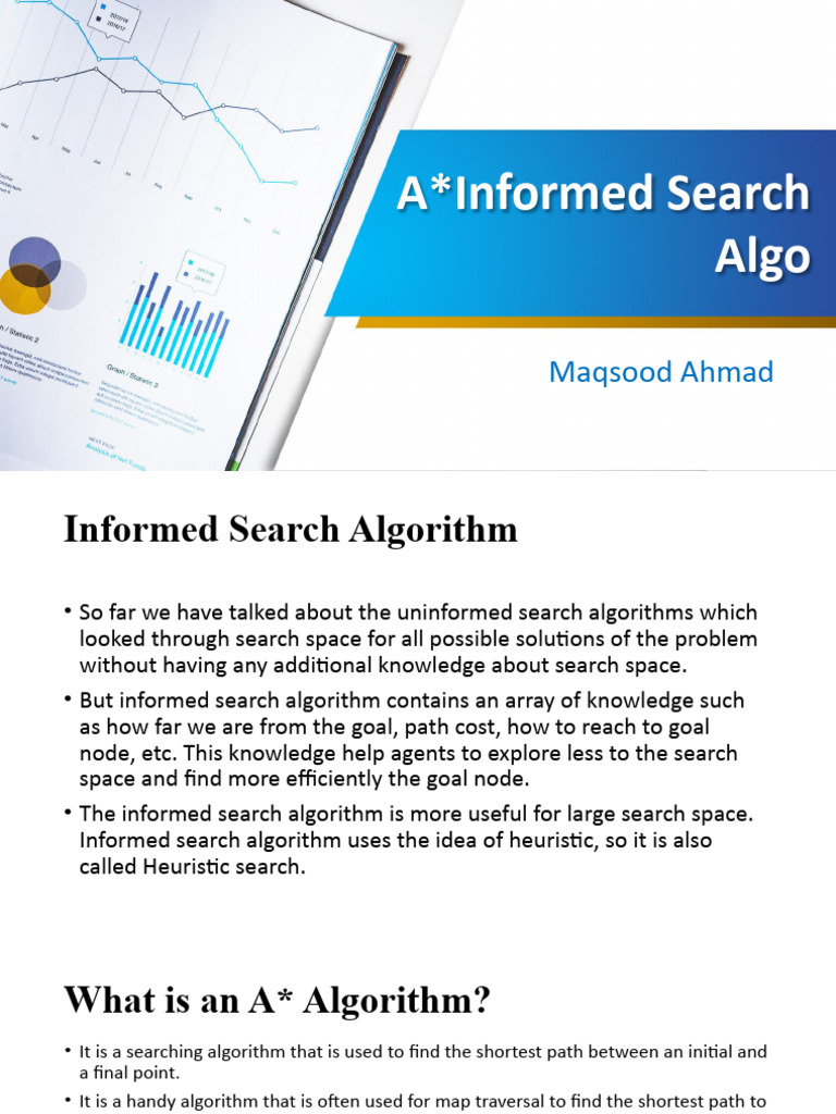 Informed Search BFS - A Star | PDF | Computational Complexity Theory | Computer Science