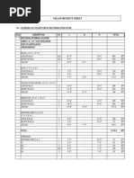 Master Boq Format | PDF