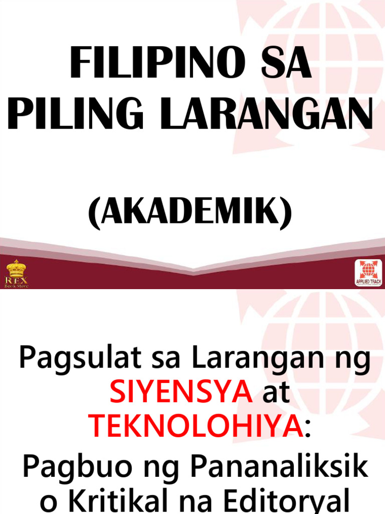 Teknolohiya at Siyensiya | PDF