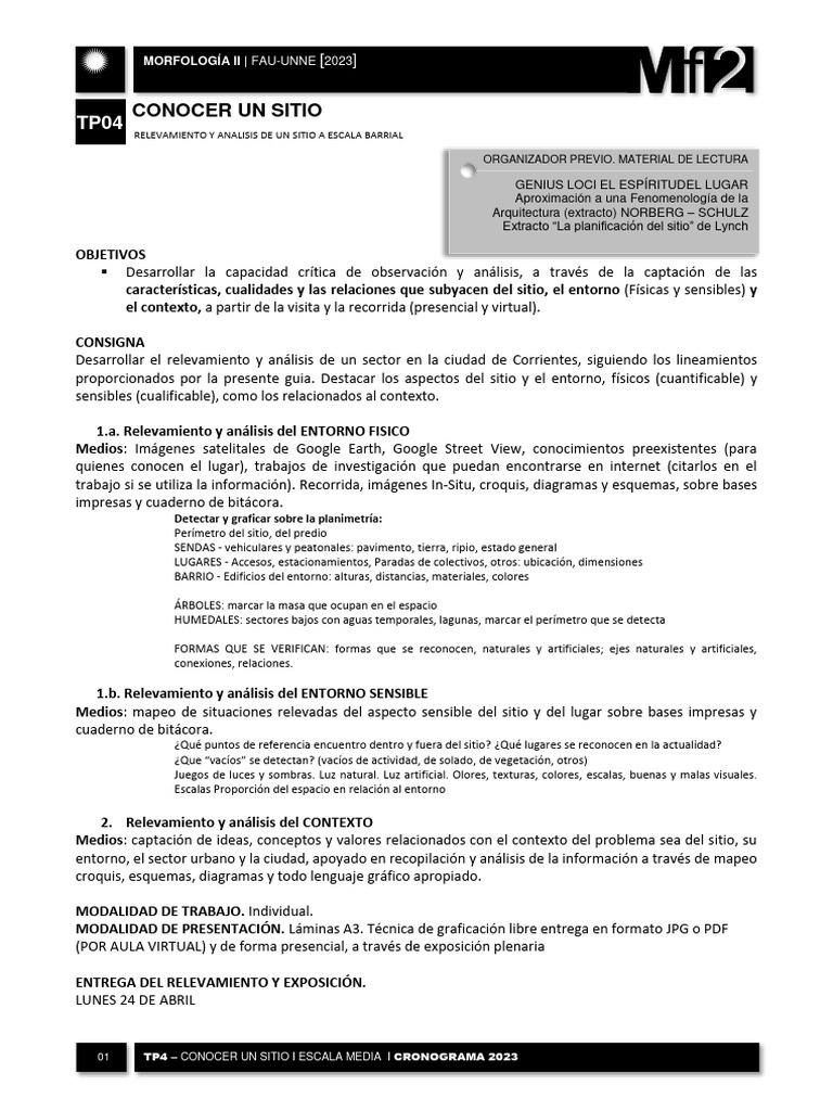 TP04 Conocer Un Sitio | PDF