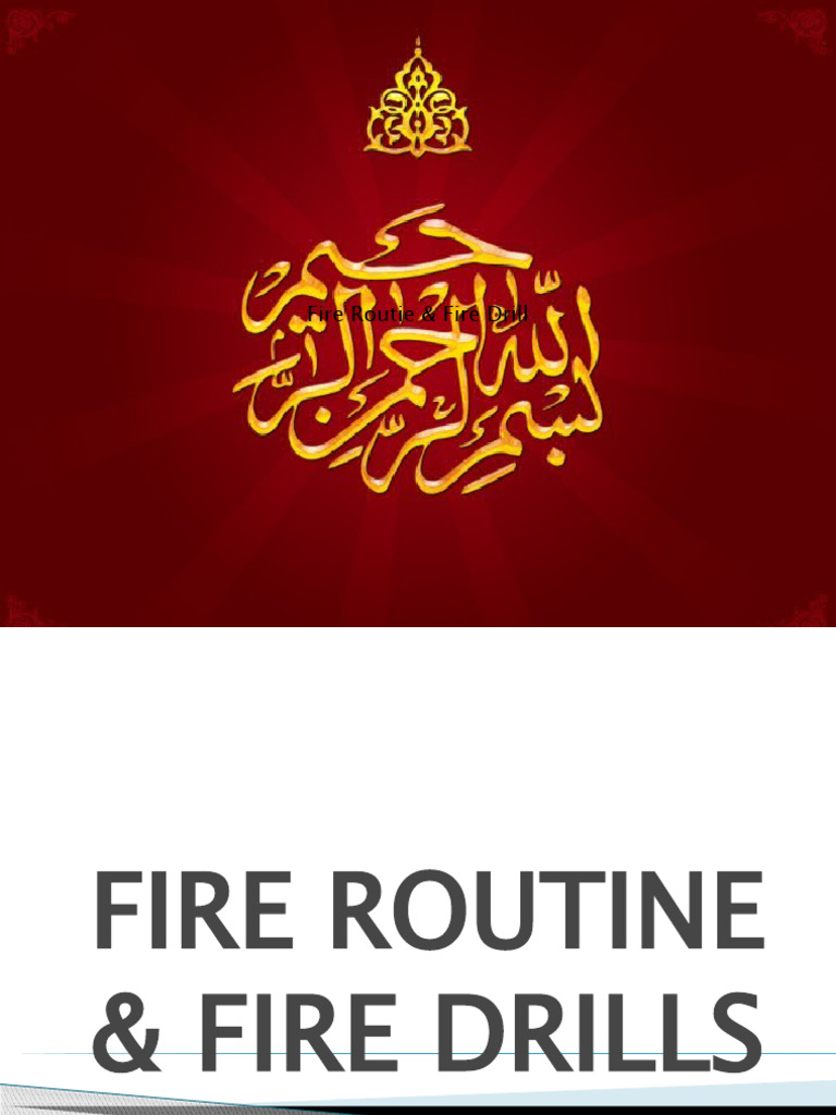 Fire Drill | PDF | Emergency Evacuation | Public Safety