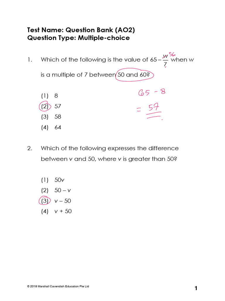 CH 1 Algebra | PDF | Workweek And Weekend