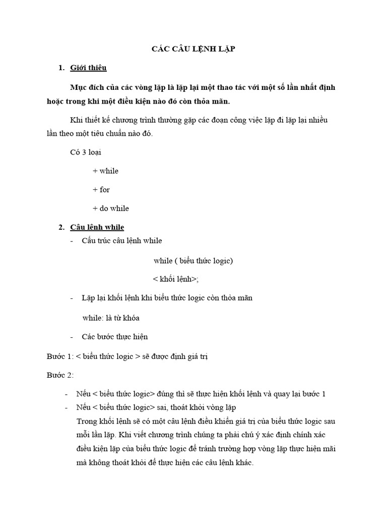 FILE - 20221021 - 220619 - 5. Vong - Lap | PDF