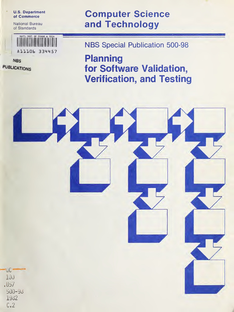 Nbsspecialpublication500 98 | PDF | Engineering | Formal Verification
