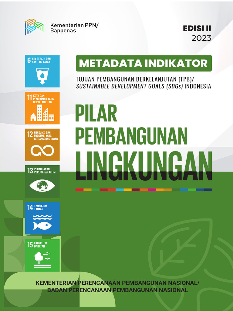Metadata Pilar Lingkungan Edisi II | PDF