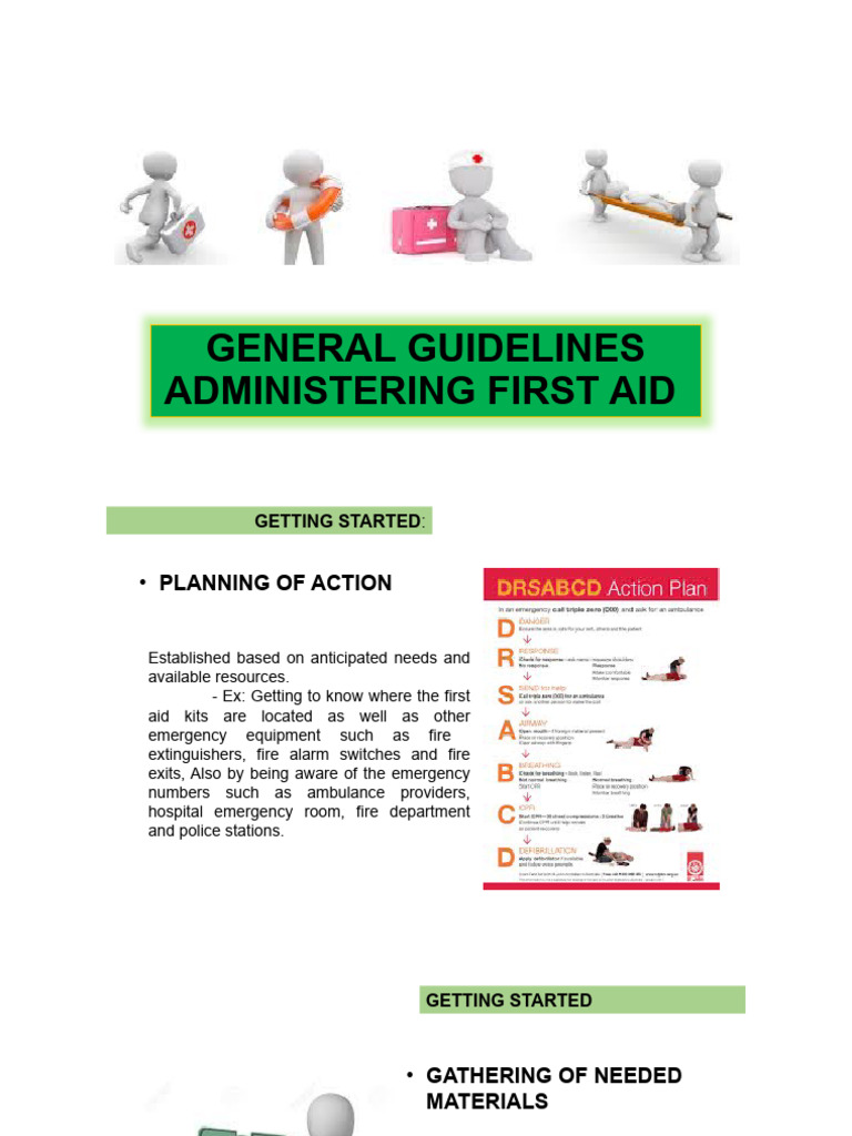 Guidelines Administering First Aid. | PDF | Cardiopulmonary ...