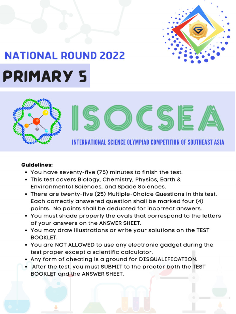 Primary 5 Sample Test Grade 5 Pdf Earth Neuron