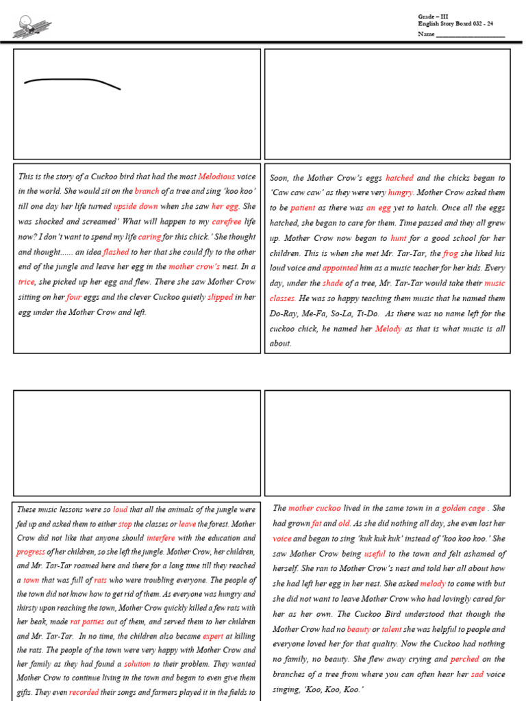 The Cuckoo's Lesson | PDF