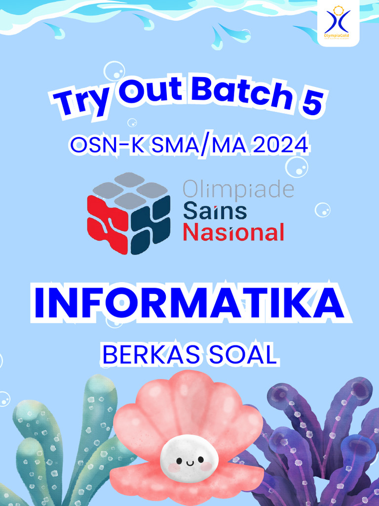Soal OSN-K Informatika 2024 | PDF