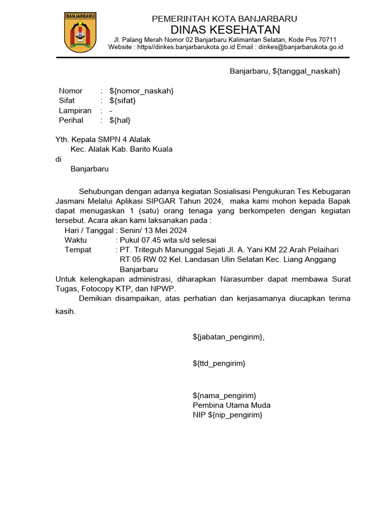 Nasum Aplikasi SIPGAR | PDF