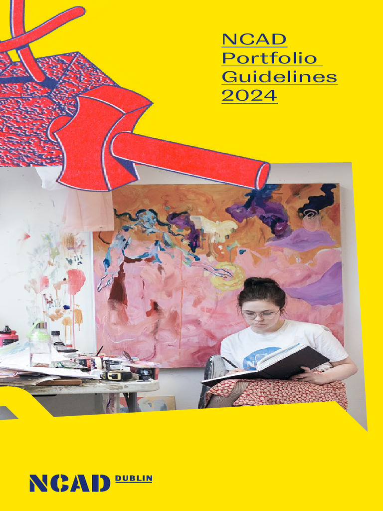 NCAD Portfolio Guidelines 2024 D4 Screen | PDF | Design | Drawing