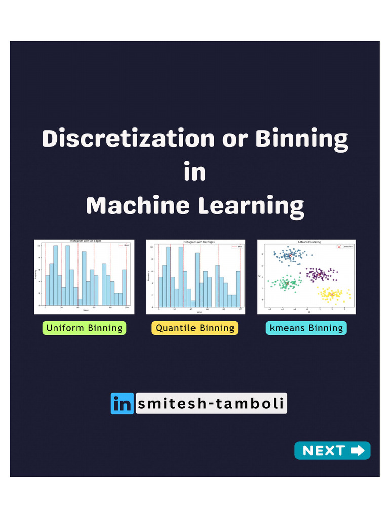 Discretization or Binning in ML | PDF