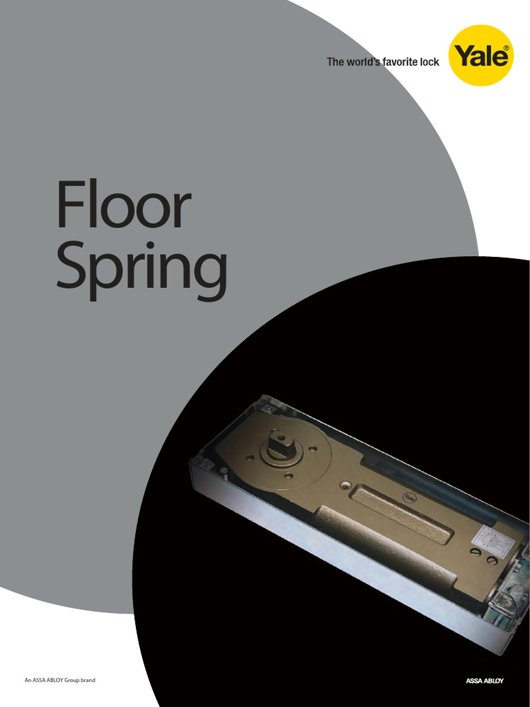 Floor Springs | PDF | Door | Screw