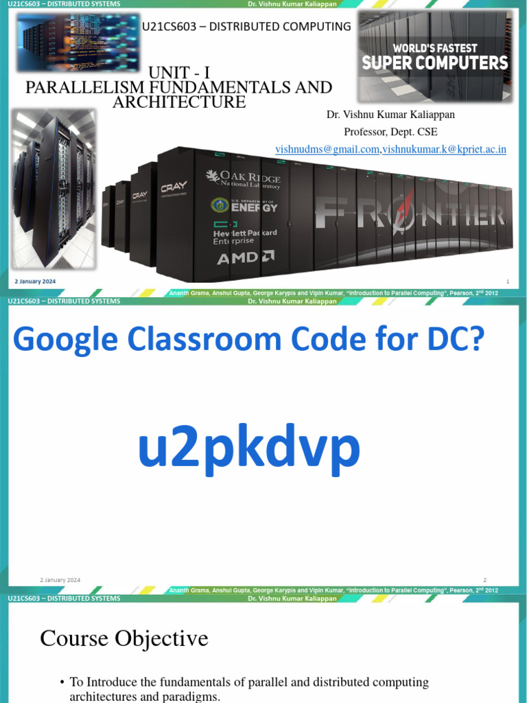 Unit 1 | PDF | Multi Core Processor | Central Processing Unit