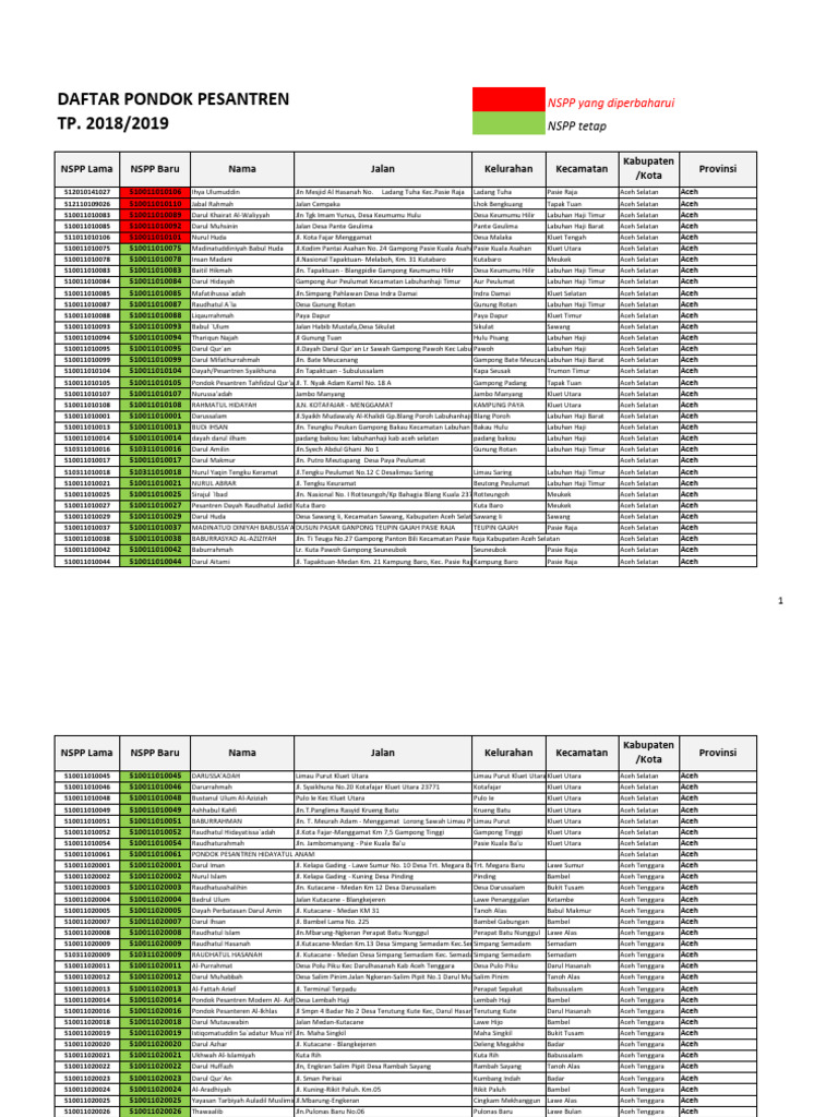 NSPP Update2019 | PDF