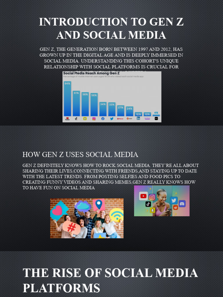 Gen Z's Social Media Influence | PDF | Social Media | Popular Culture ...