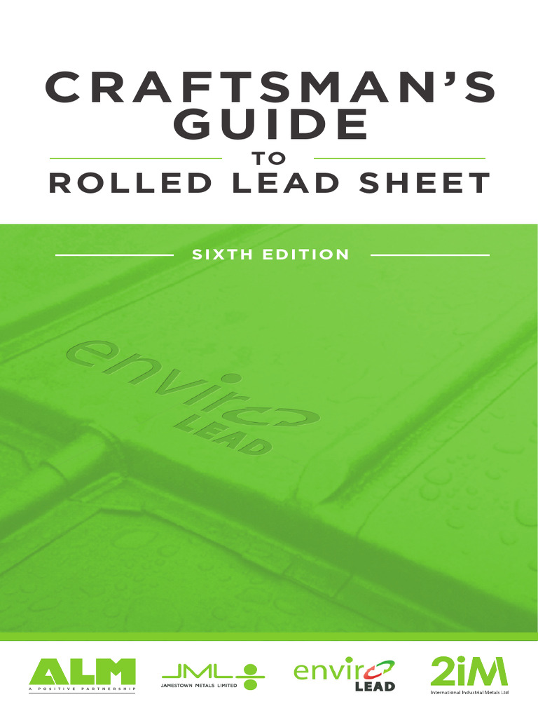 Guide To Rolled Lead | PDF | Pipe (Fluid Conveyance) | Roof