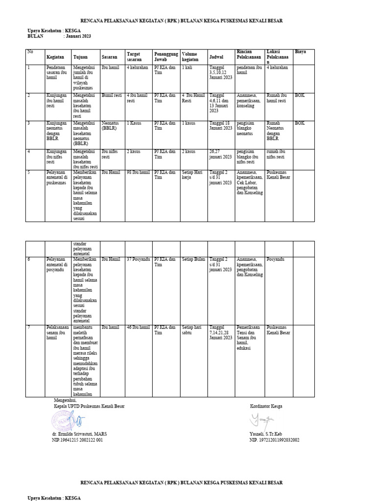 RPK BULANAN Fixs | PDF