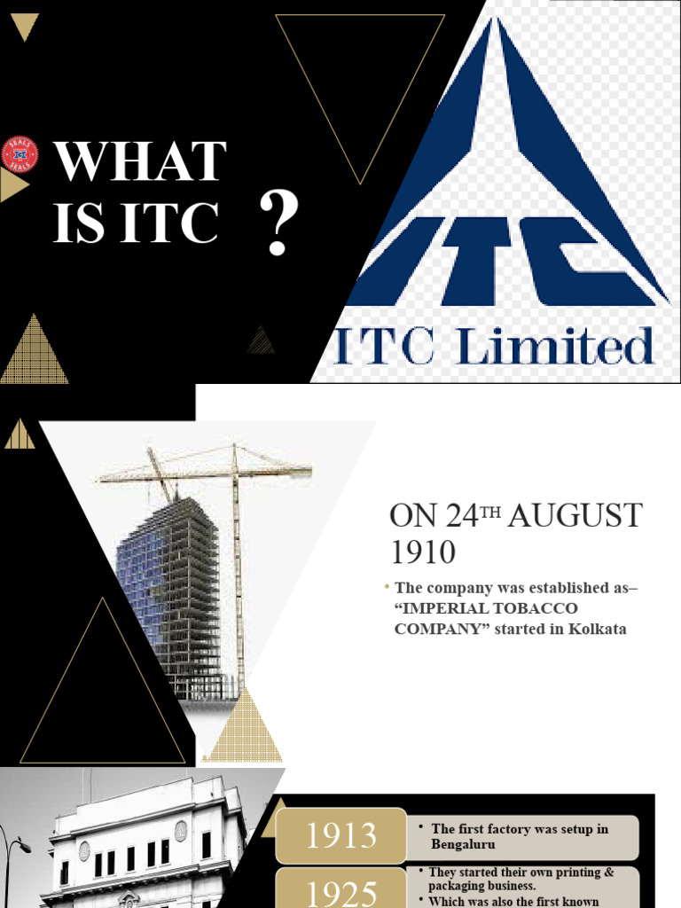 ITC Company History and Overview | PDF