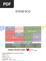 12 Lead ECG Analysis For STEMI (1) - Tagged | PDF | Electrocardiography | Visual Cortex