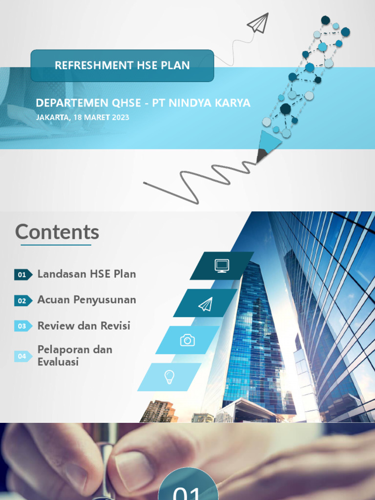 Contoh Rencana HSE Konstruksi 2023 | PDF