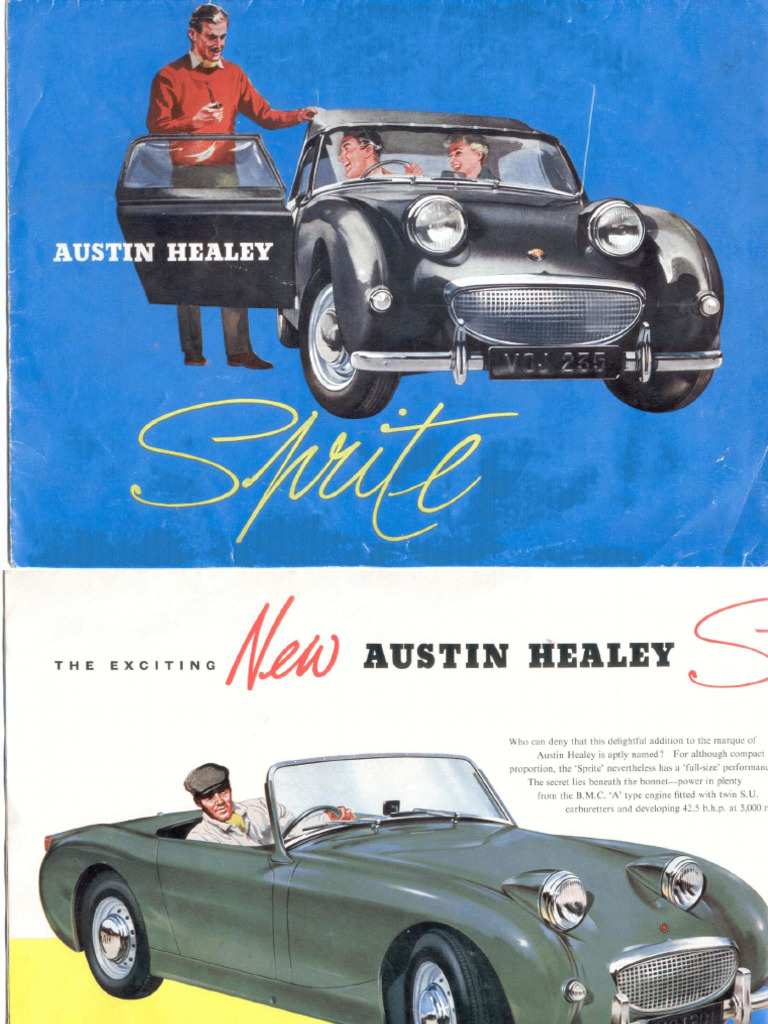 Austin-Healey Int Sprite 1959 | PDF