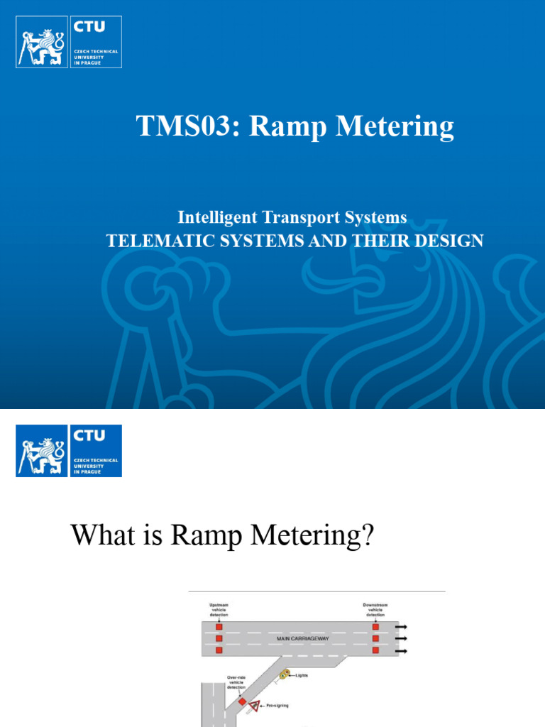 Ramp Metering | PDF | Traffic | Interchange (Road)