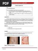 Microhematocrit Test Procedure Guide | PDF | Medical Specialties | Anatomy