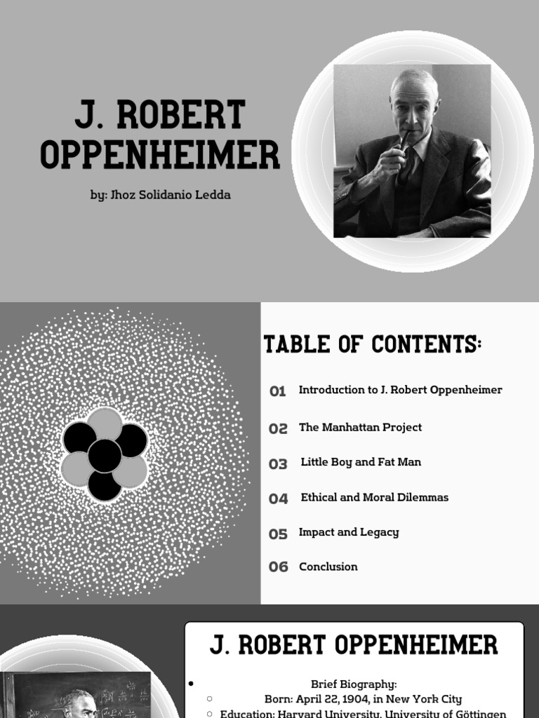 Oppenheimer: Father of the Atomic Bomb | PDF | Nuclear Weapons ...
