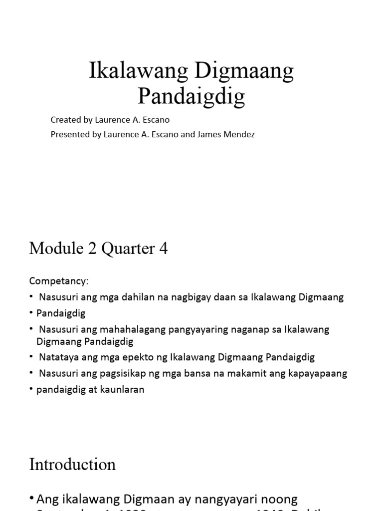Ikalawang Digmaang Pandaigdig | PDF