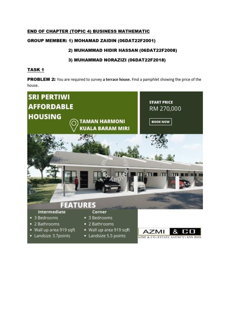 Eoc B.math | PDF | Interest | Banks