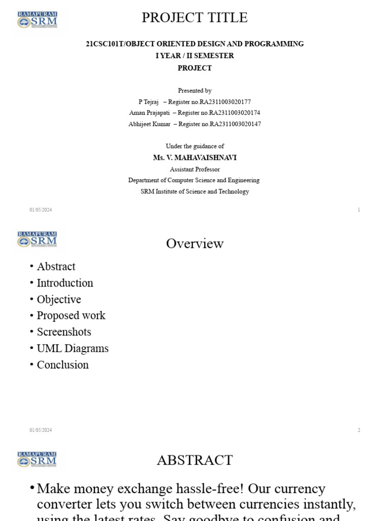 C++ Currency Converter Project | PDF | Usability | Currency