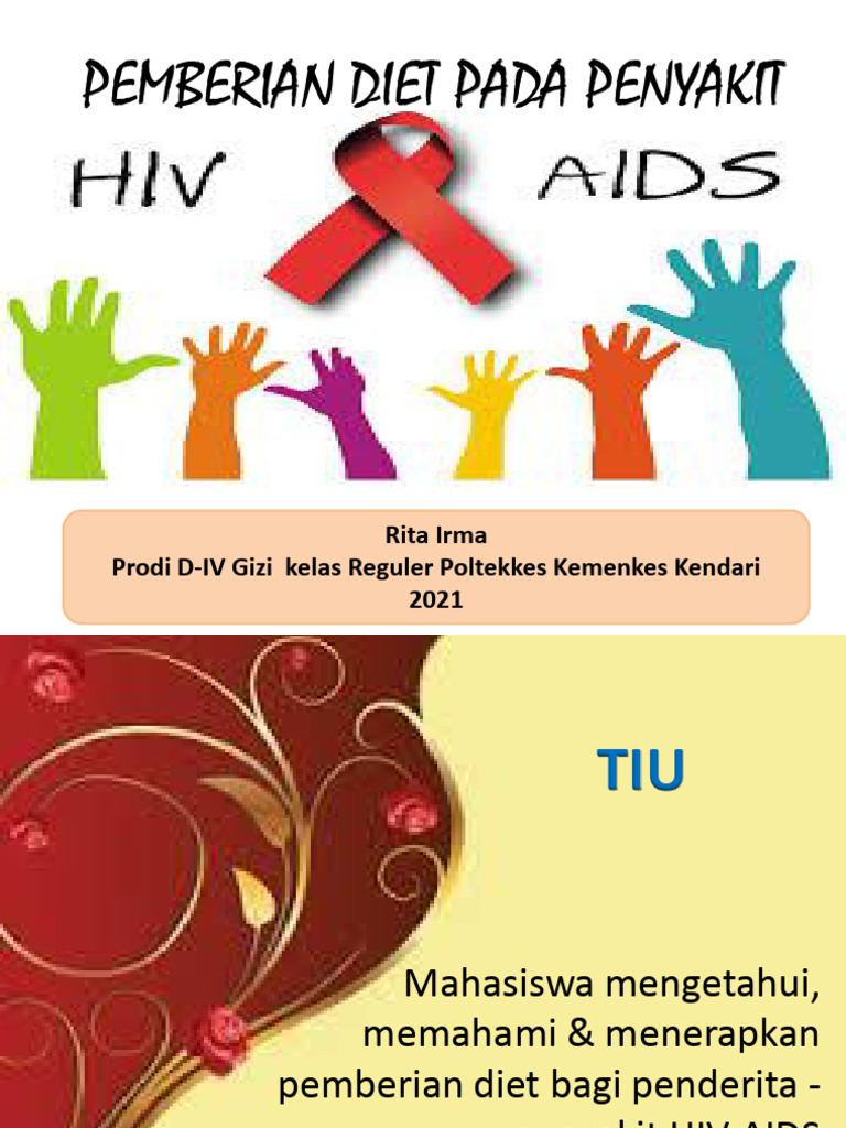 Diet Gizi untuk Penderita HIV/AIDS | PDF