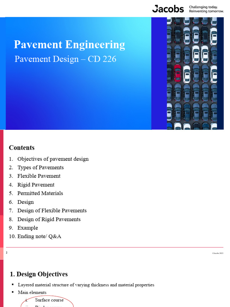 Pavement Design Guide: Flexible & Rigid | PDF | Road Surface | Concrete