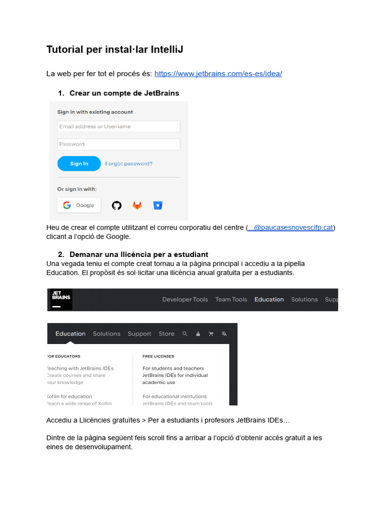 Tutorial IntelliJ | PDF